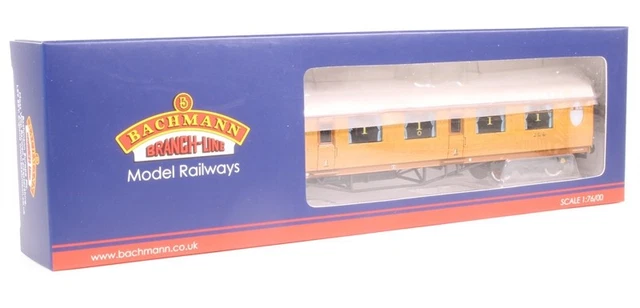BACHMANN 34-485 THOMPSON First Class Corridor Coach 138 LNER Teak OO ...