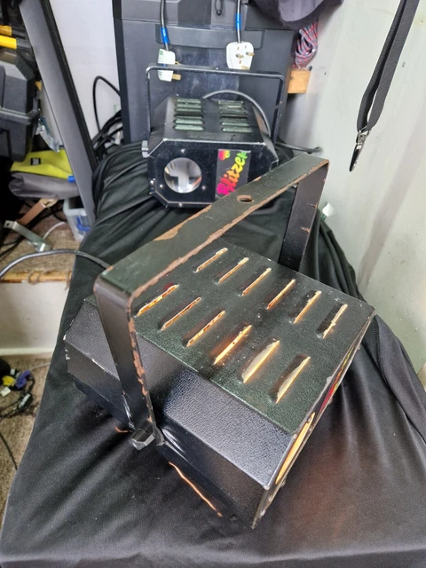 NJD BLITZER VINTAGE / retro disco moonflower Lighting Effect pair one ...