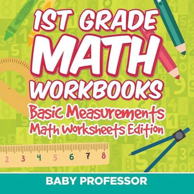 1ST GRADE MATH Workbooks: Basic Measurements Math Worksheets Edition by ...