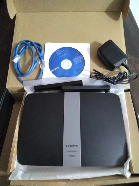 LINKSYS EA6350 DUAL-BAND Smart Wi-Fi Gigabit Router for Home AC1200 ...