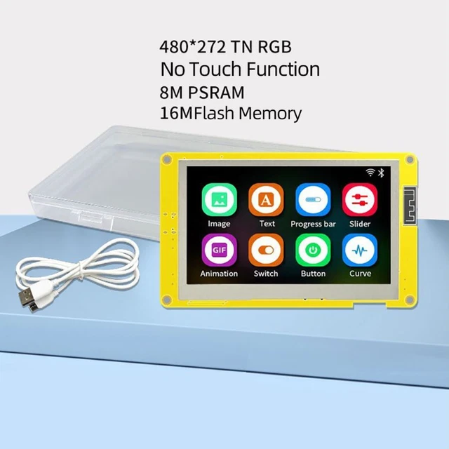 ESP32-S3 HMI 8M PSRAM 16M Flash Arduino LVGL WIFI Smart Display Screen Module £32.86 - PicClick UK