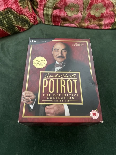 AGATHA CHRISTIE'S POIROT: The Definitive Collection DVD Box Set Series ...