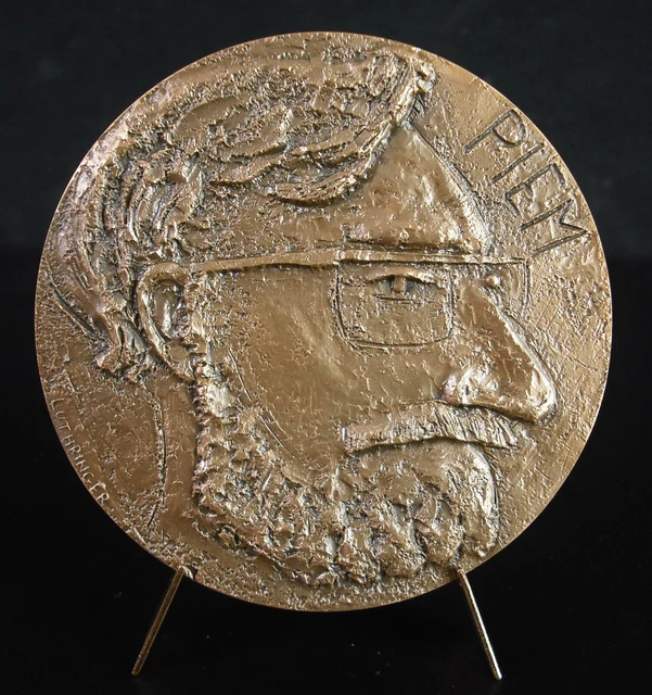 MÉDAILLE PIERRE DE Barrigue de Montvallon, dit Piem dessinateur ...