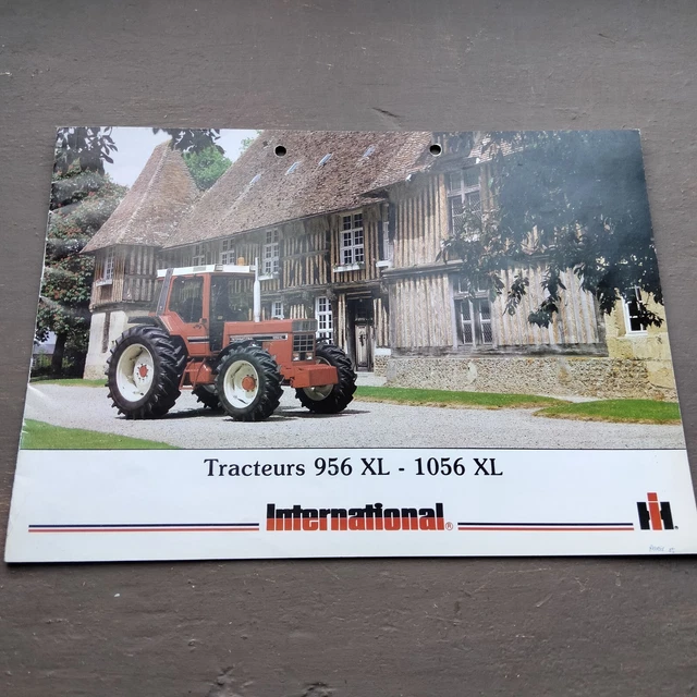 BROCHURE TRACTEUR INTERNATIONAL 956/1056 Xl Prospekt 1985 Case Ih EUR 9,50 - PicClick FR