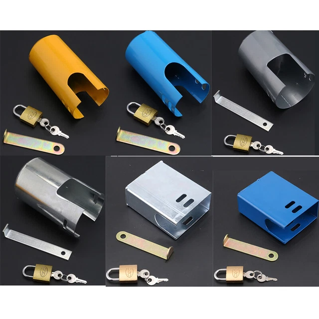 OUTDOOR FAUCET LOCK Tap Padlock Key Sink Valve Anti Theft Lockable ...