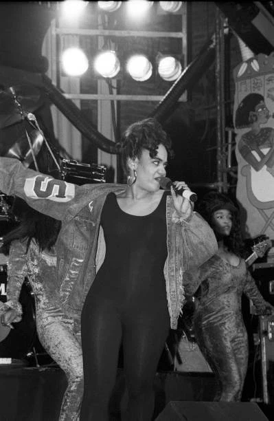 RAPPER SALT AND Salt-N-Pepa performs at the "Sisters In The Name - Old ...