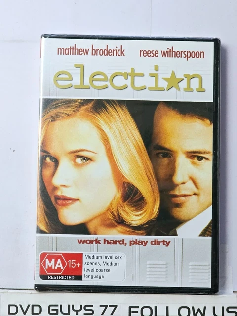 ELECTION DVD: REESE Witherspoon Matthew Broderick - DVD - Region 4 (NEW ...