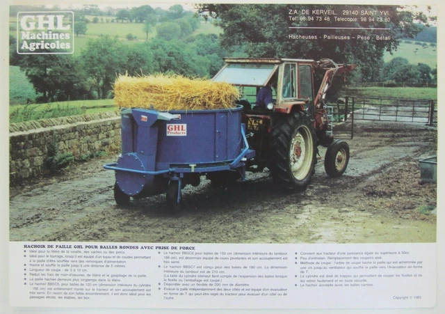 MACHINES AGRICOLES DE France magazine book prospectus tractor brochure ...