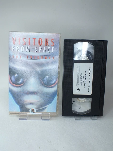 VISITORS FROM SPACE The Evidence VHS Video UFO Alien Abductions ET £11. ...