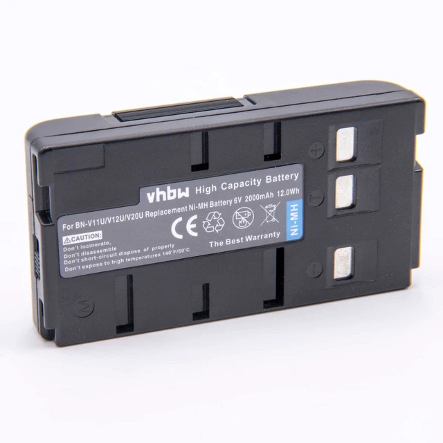 BATTERY 2000MAH FOR PANASONIC VW-VBS1, VW-VBS1E, VW-VBS2 £25.20 ...