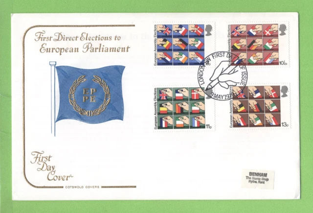 G.B. 1979 EUROPEAN Elections set on Cotswold First Day Cover, London SW ...