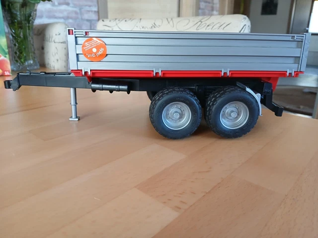 BRUDER KIPPER ANHÄNGER Rot EUR 20,00 - PicClick DE