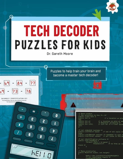 TECH DECODER PUZZLES FOR KIDS PUZZLES FOR KIDS: The Ultimate Code ...