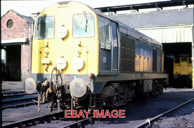 ORIGINAL 35MM SLIDE CLASS 20 LOCO NO 20085 AT MOTHERWELL 7/77 £26.00 ...
