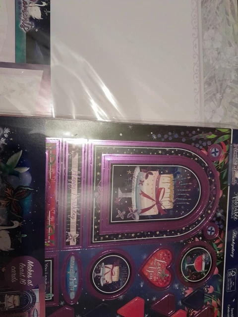 HUNKYDORY CARD MAKING kit Moonlit Moments & coordinating insert pack £7 ...