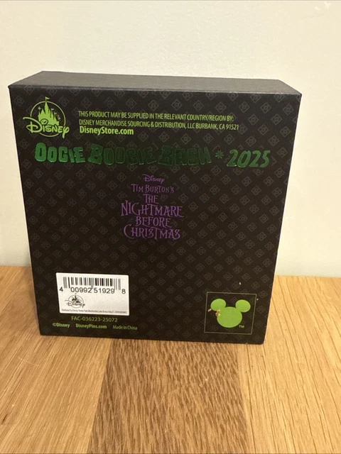CLUB 33/1901 2025 Oogie Boogie Bash Pin LE 400 Nightmare Before Christmas $196.62 - PicClick CA