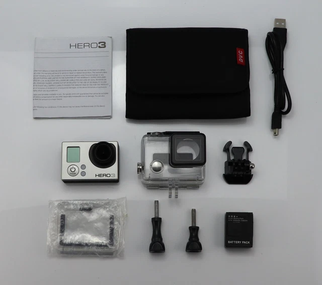 GOPRO HERO 3 White Edition Sport Action Camcorder Hd 1080P Video Camera ...