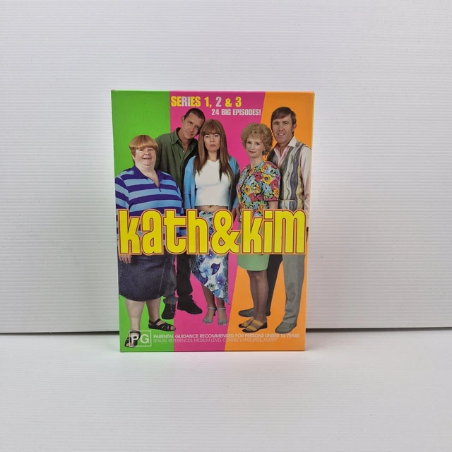 KATH & KIM Gift Pack Series 1 2 3 DVD 2004 Region 4 6 Discs ABC Studios ...