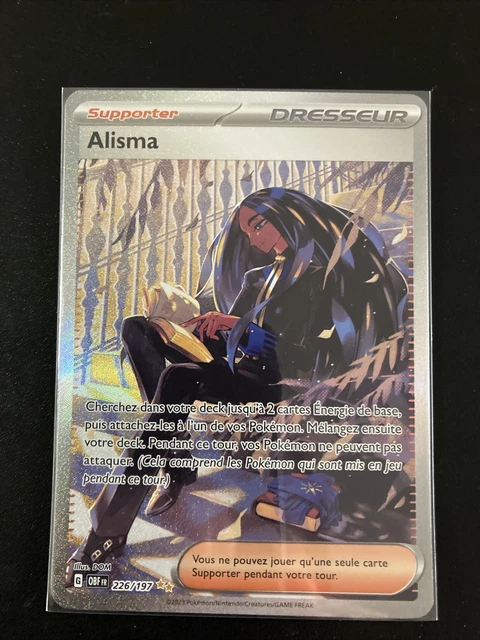 CARTE POKEMON ALISMA 226/197 OBF FR Flammes Obsidiennes EV3 EV03 EUR 10 ...