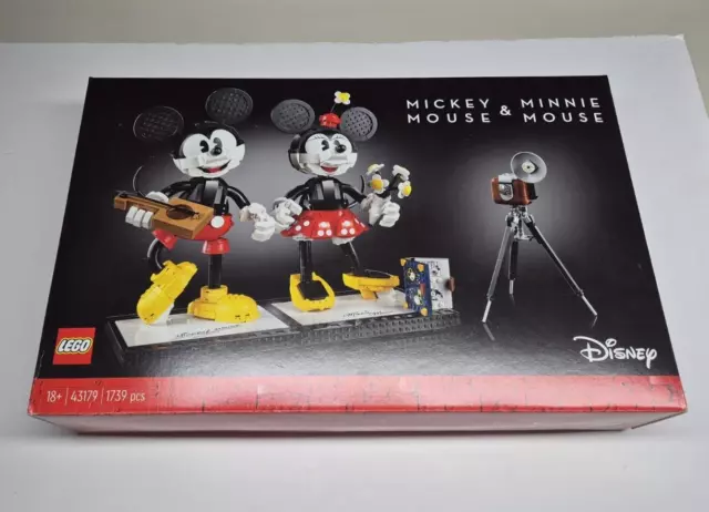 LEGO DISNEY 43179 Micky Maus und Minnie Maus Mickey Mouse Sammler NEU ...
