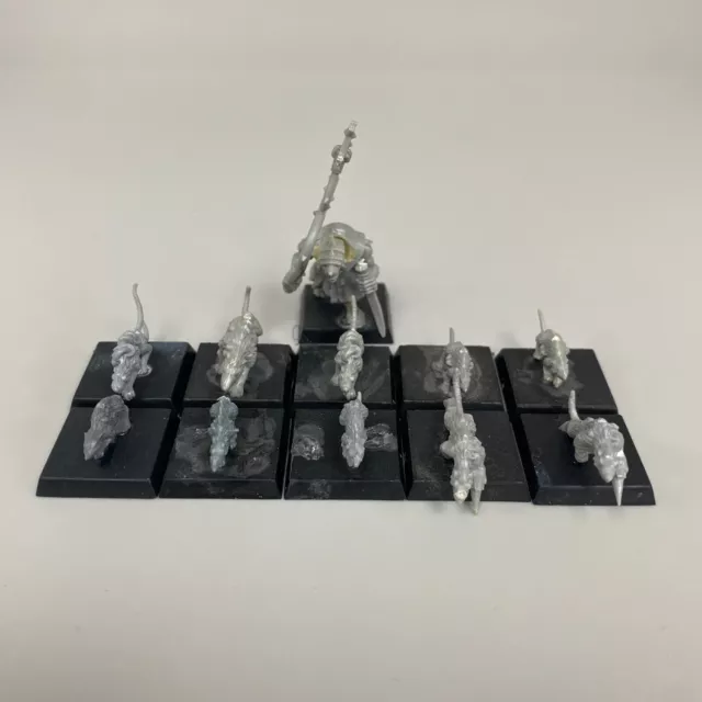 SKAVEN PACKMASTER CON 10 Ratti Giganti Warhammer La Vecchia Era Del ... SKAVEN PACKMASTER CON 10 Ratti Giganti Warhammer La Vecchia Era Del ...