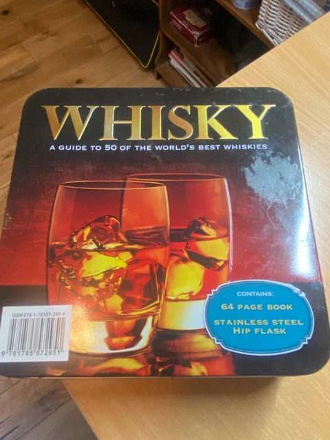 WHISKY: A GUIDE To 50 Of The World’s Best Varieties (Hip Flask & Book ...