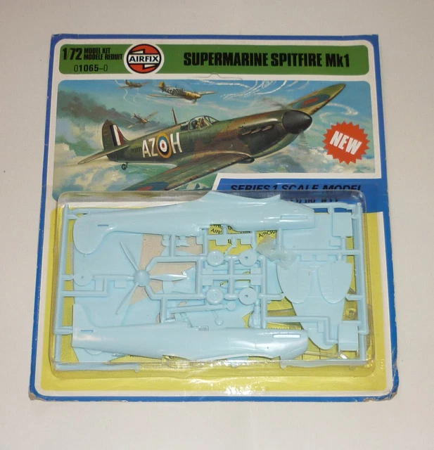 1970S AIRFIX 1/72 scale Supermarine Spitfire Mk.1 (blister pack) £12.99 - PicClick UK