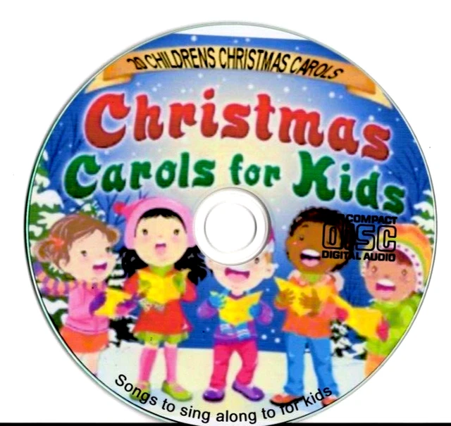 CHILDREN'S CHRISTMAS SING-ALONG Cd 20 Carols For Kids Of All Ages Free ...
