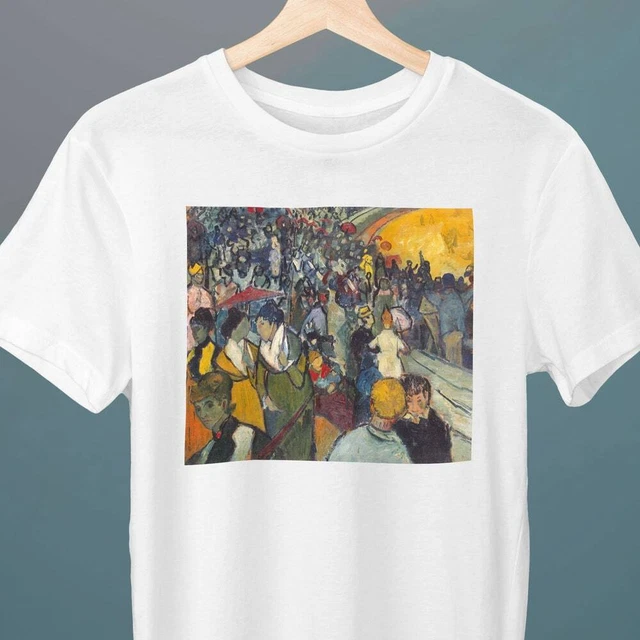 SPECTATORS IN THE Arena at Arles, Vincent van Gogh, Unisex T-Shirt, Art ...