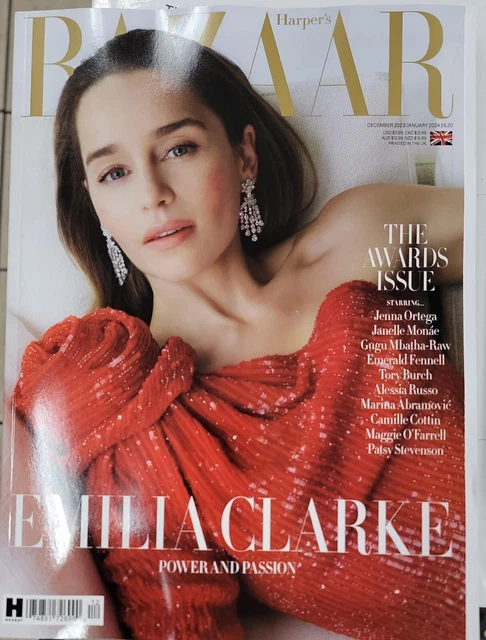 HARPER’S BAZAAR UK (British) Mag-Dec 2023/Jan 2024-Awards Issue-Emilia ...