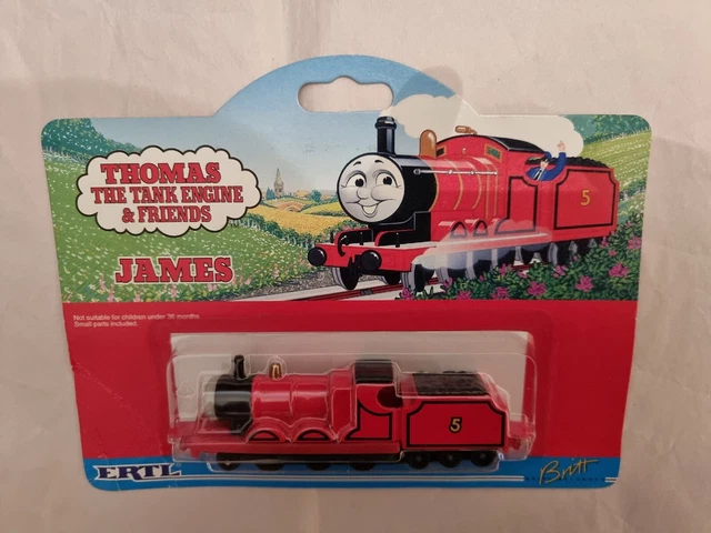 THOMAS THE TANK Engine & Friends ERTL JAMES TRAIN DIECAST NEW AND ...