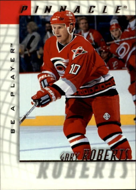 1997-98 BE A Player Carolina Hurricanes carte hockey #73 Gary Roberts ...