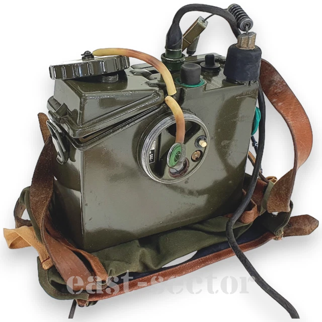 RARE VINTAGE MILITARY Tactical Field Radio R126 P126 Antenna Soviet ...