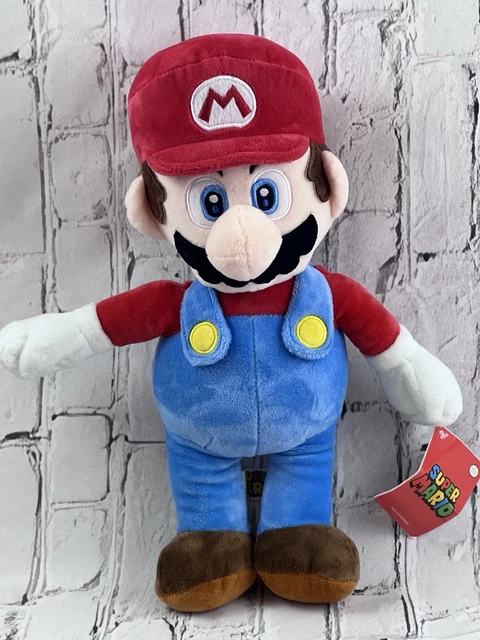 LARGE NINTENDO SUPER Mario Plush Toy|34 cm (13.3”)Approx Tall|New with ...
