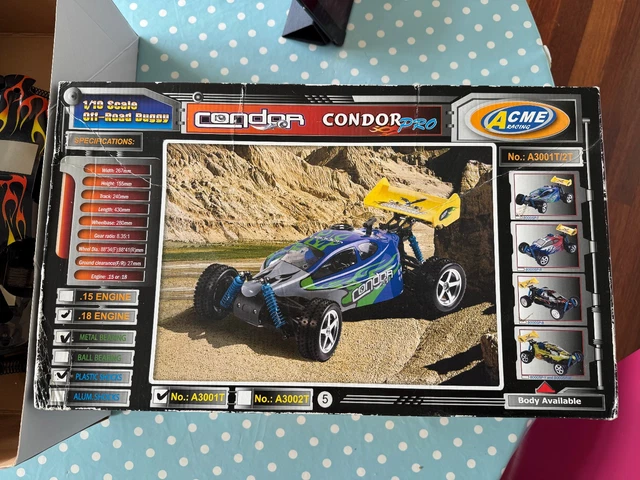 ACME CONDOR 1/10TH Scale Nitro Powered Buggy RC Car £99.48 - PicClick UK