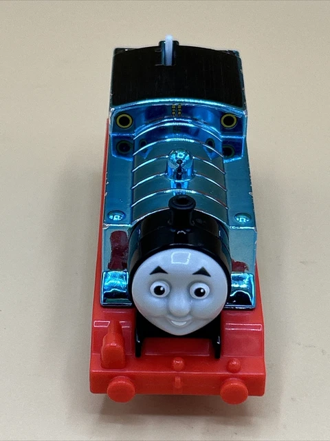THOMAS & FRIENDS TrackMaster Celebration Motorized Train Metallic Blue ...