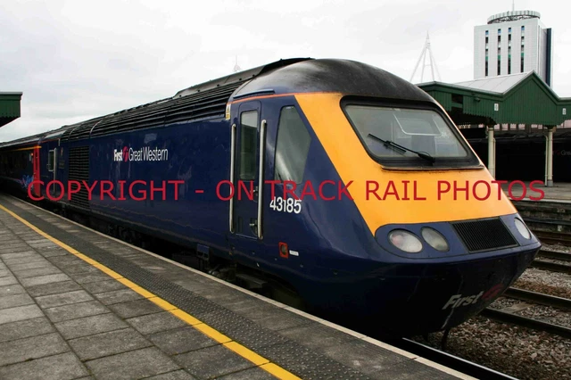 UK RAILWAY PHOTOGRAPH Of Class 43 Hst 43185. Rm43H-555 £1.70 - PicClick UK
