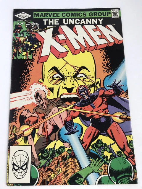 UNCANNY X-MEN #161 (Marvel 1982) NM Origin Magneto Higher Grade Key ...