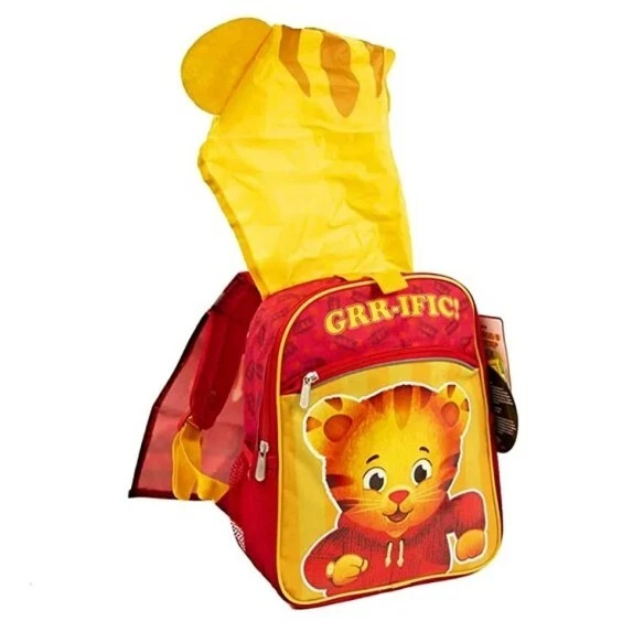 DANIEL TIGERS NEIGHBORHOOD Backpack for Kids Boy Hooded Wear £9.90 ...