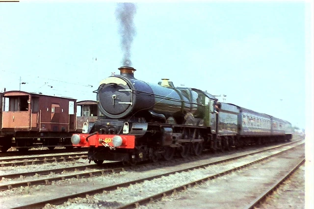 35MM RAILWAY COLOUR Negative GWR King 6024 at Worcester £1.95 - PicClick UK