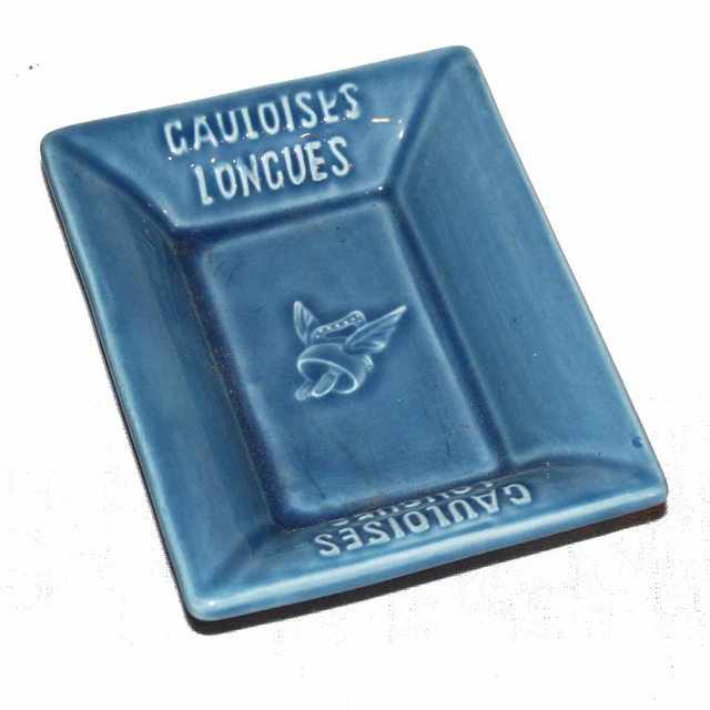 CENDRIER GAULOISES LONGUES en faïence de Gien 14 cm EUR 15,00 - PicClick FR