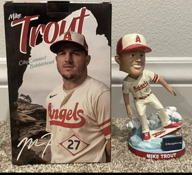 LA ANGELS MIKE Trout City Connect Surfen Bobblehead 9/16/22 SGA ANGELS ...