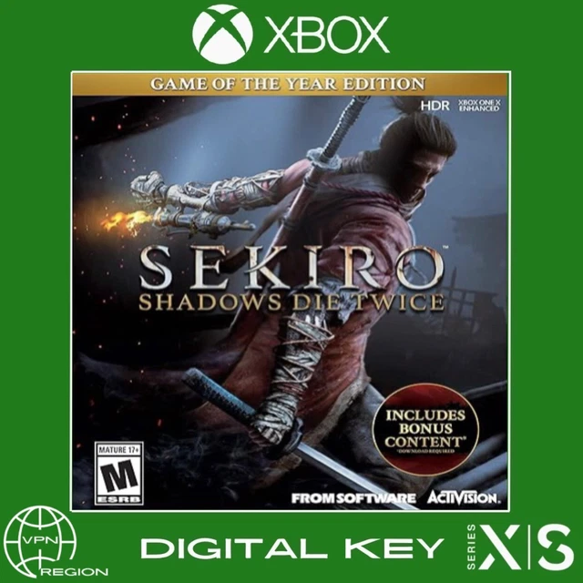 SEKIRO SHADOWS DIE Twice GOTY - Xbox One Series X | S Argentina Region Key VPN EUR 16,61 ...