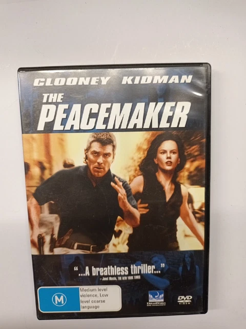 THE PEACEMAKER GEORGE Clooney Nicole Kidman DVD, 1997 R4 aj645 $9.03 ...