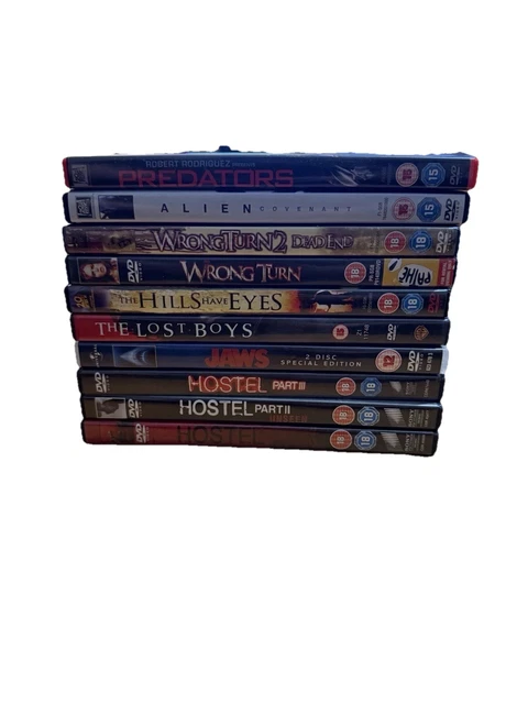 HORROR MOVIE DVD Bundle x10 £2.24 - PicClick UK