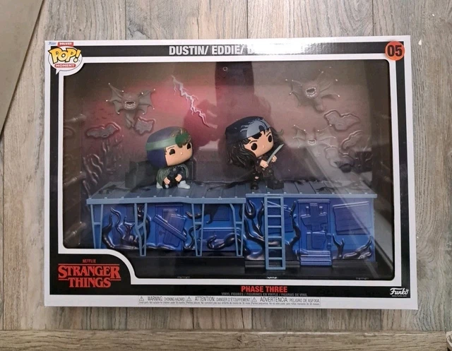 FUNKO POP! MOMENTS Deluxe with Case: Stranger Things - Dustin/ Eddie ...