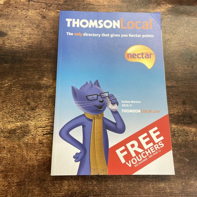 THOMSON LOCAL SUTTON And Merton Directory 2010-2011 £16.15 - PicClick UK
