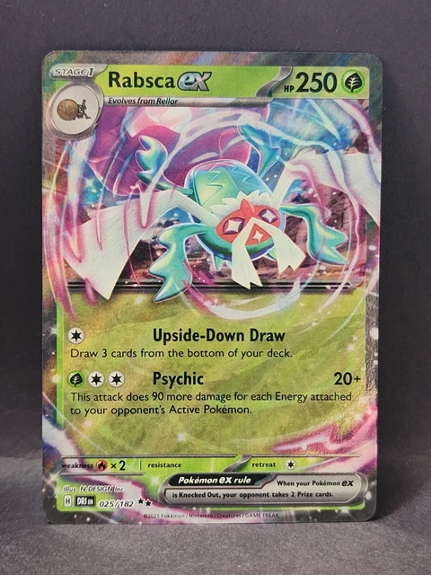 POKEMON TCG DESTINED Rivals Rabsca ex 025/182 £2.65 - PicClick UK
