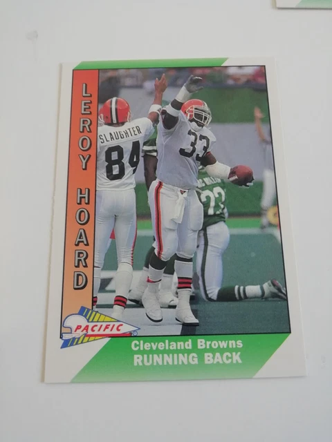 LEROY HOARD CLEVELAND Browns Scegli la tua carta carta da visita NFL ...