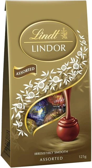 LINDOR CHOCOLATE SHARING Bag Assorted 125 G $13.99 - PicClick AU